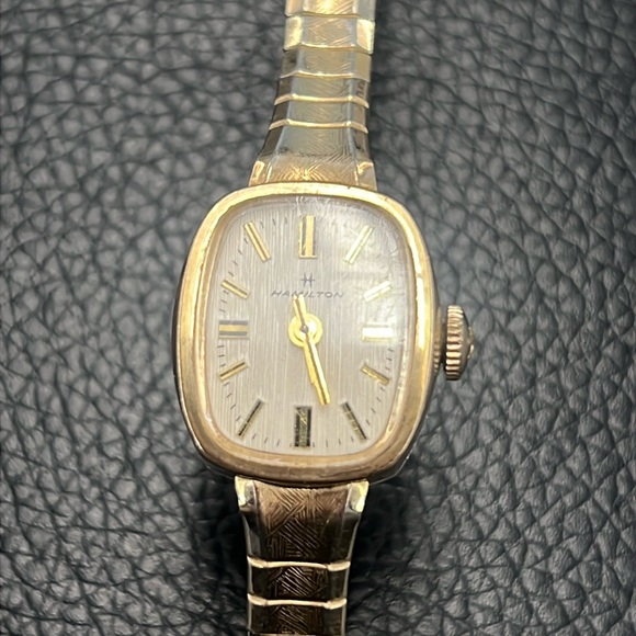 Hamilton | Accessories | Hamilton K Rgp Bezel Stainless Steel Watch ...